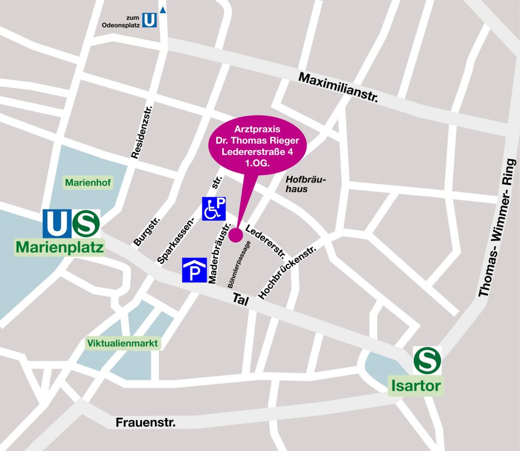 How to reach us – Dr. med. Thomas Rieger